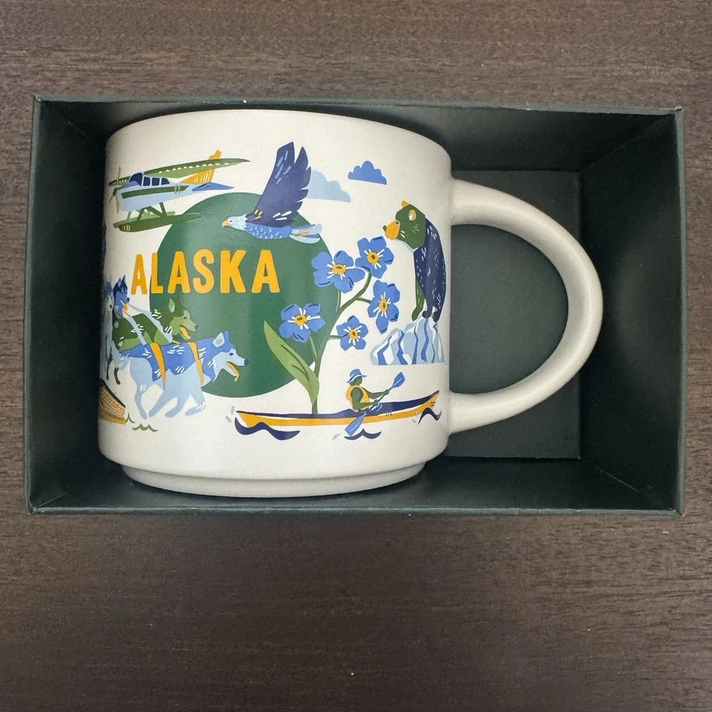 Starbucks | Dining | Alaska Starbucks Discovery Series 4 Oz Coffee Mug ...